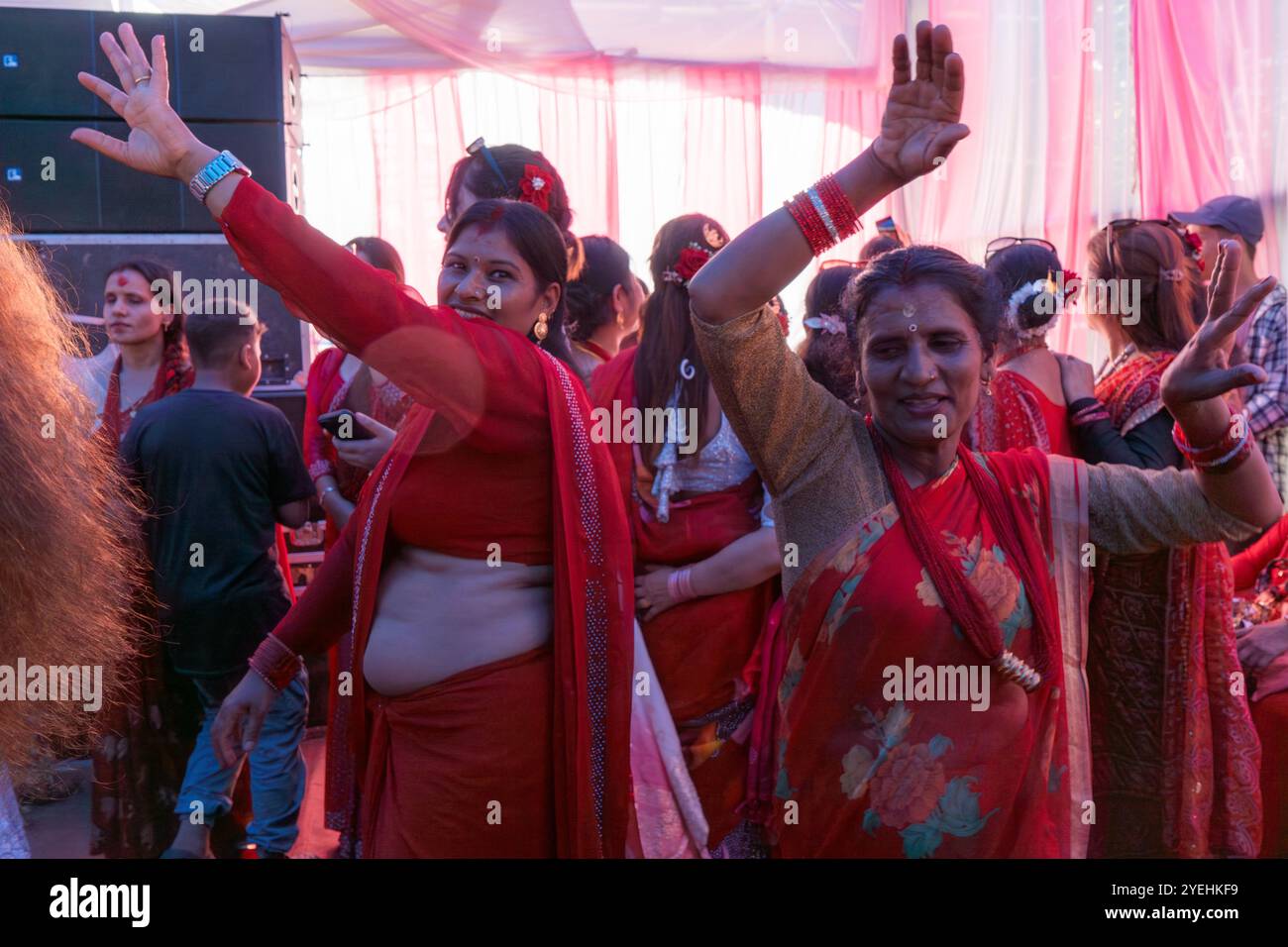 Kathmandu, Nepal - September 06, 2024 : Nepali Hindu Festival Teej ...