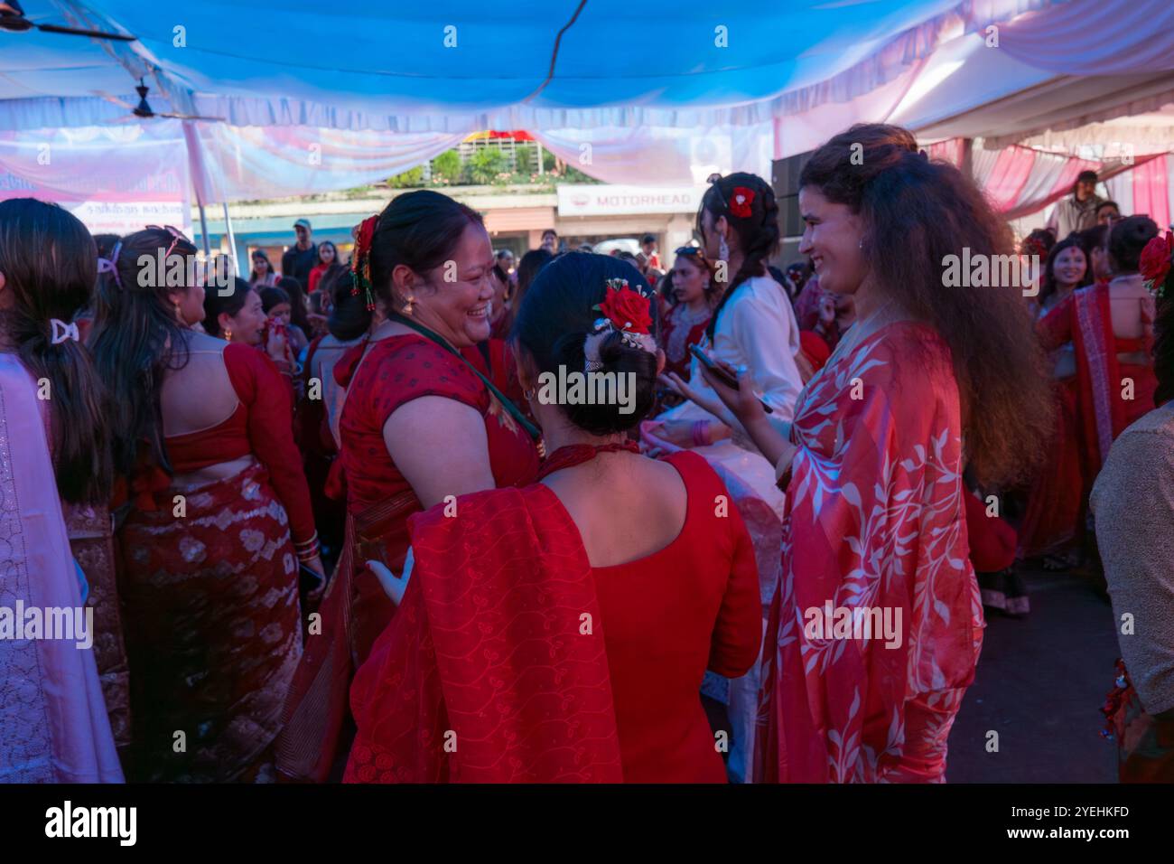 Kathmandu, Nepal - September 06, 2024 : Nepali Hindu Festival Teej ...
