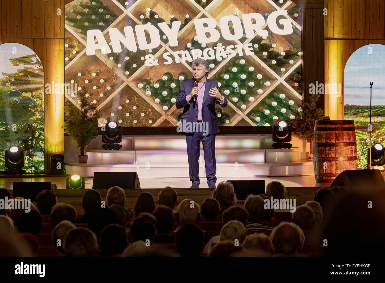 Sänger Andy Borg - eigentlich Adolf Andreas Meyer geb. 2. November 1960 - während der ...