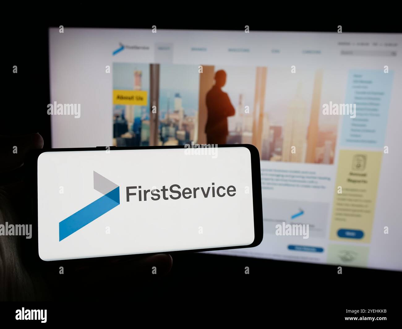 Firstservice logo hi-res stock photography and images - Alamy