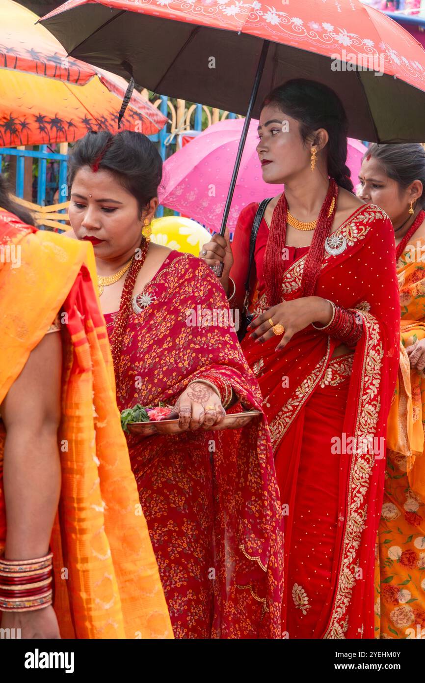Kathmandu, Nepal - September 06, 2024 : Nepali Hindu Festival Teej ...