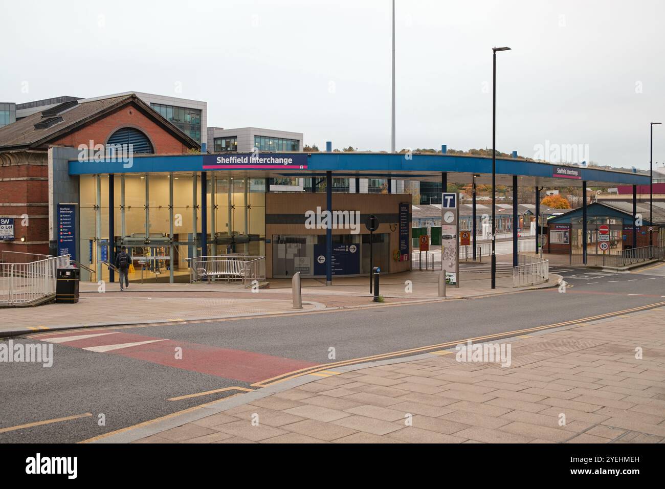 Sheffield Interchange (Sheffield bus station) pictured during ...