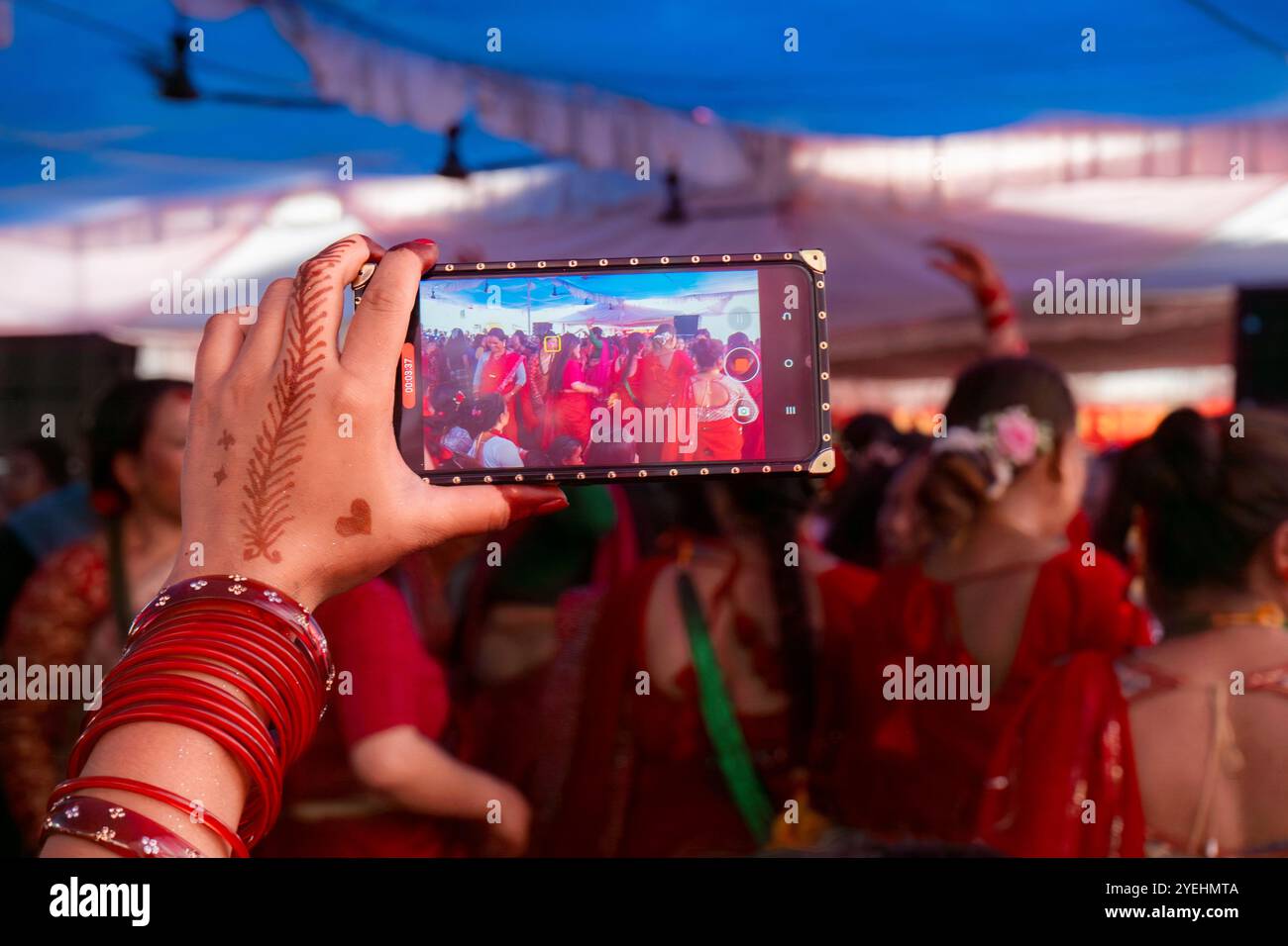 Kathmandu, Nepal - September 06, 2024 : Nepali Hindu Festival Teej ...