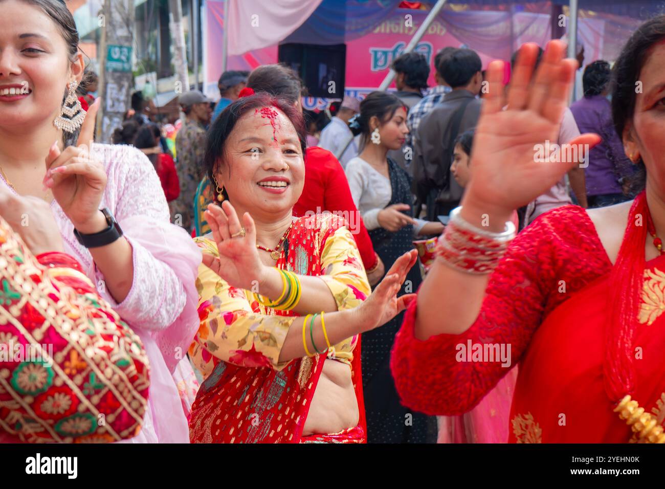 Kathmandu, Nepal - September 06, 2024 : Nepali Hindu Festival Teej ...