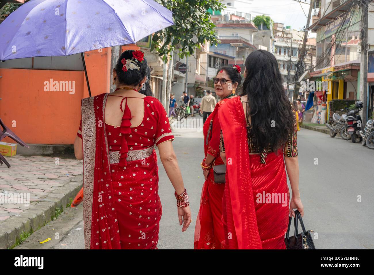 Kathmandu, Nepal - September 06, 2024 : Nepali Hindu Festival Teej ...