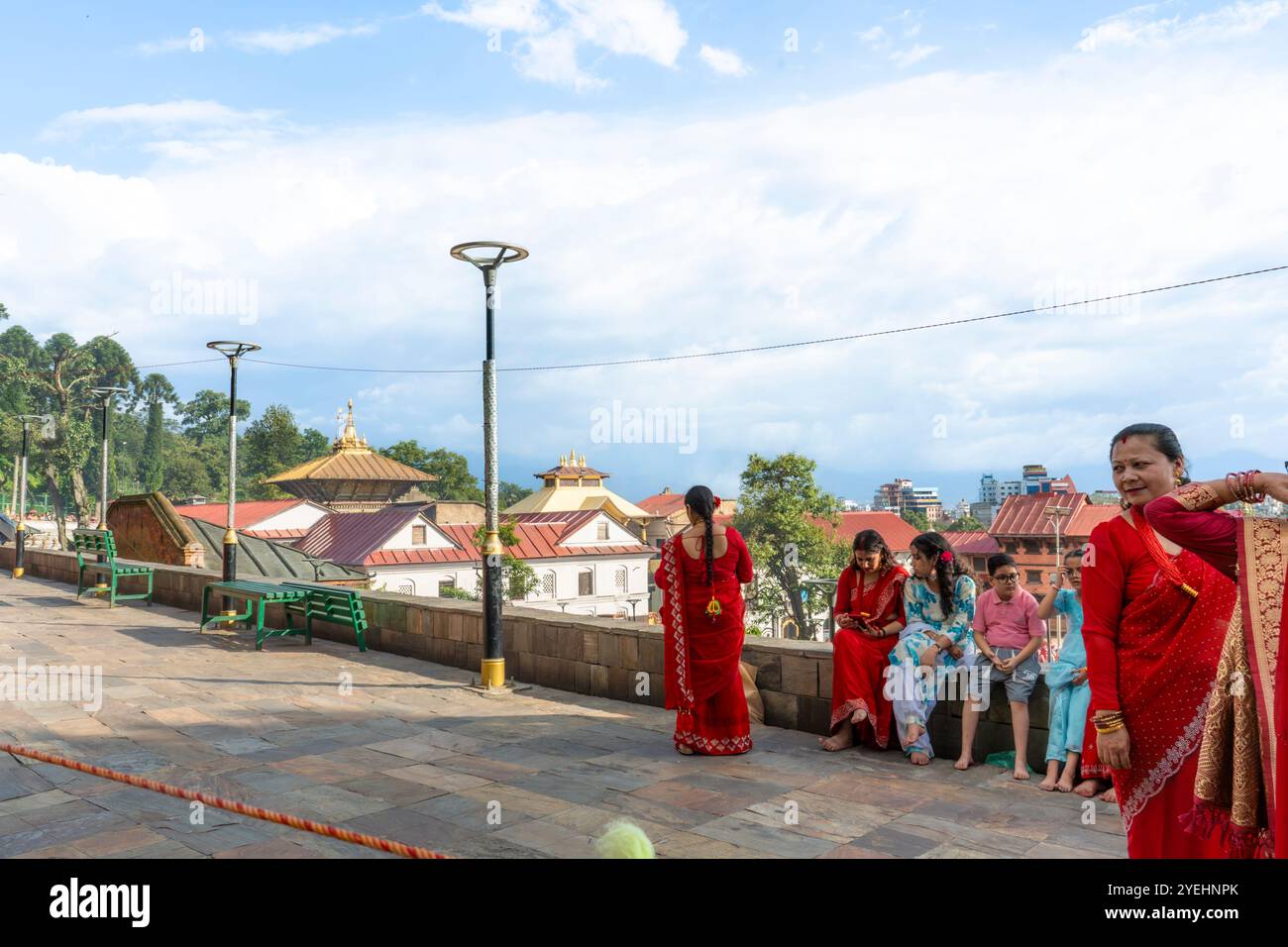 Kathmandu, Nepal - September 06, 2024 : Nepali Hindu Festival Teej ...