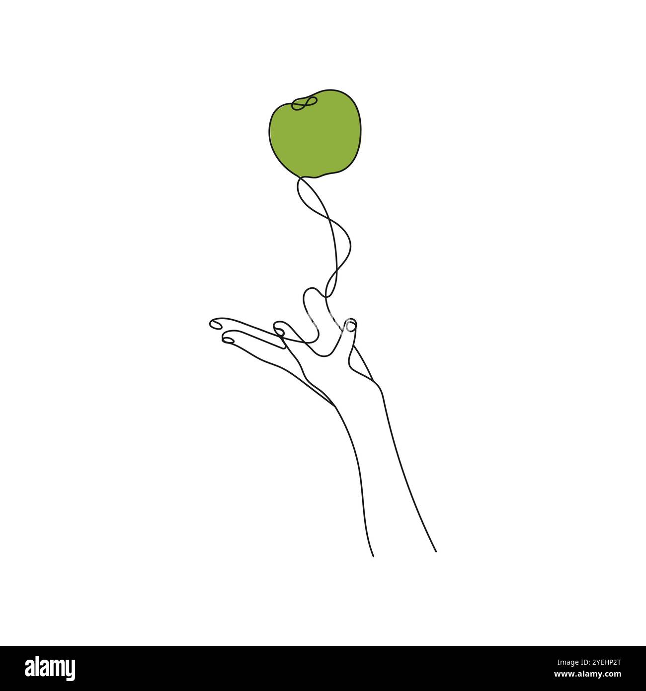 Hand arm in air Stock Vector Images - Alamy