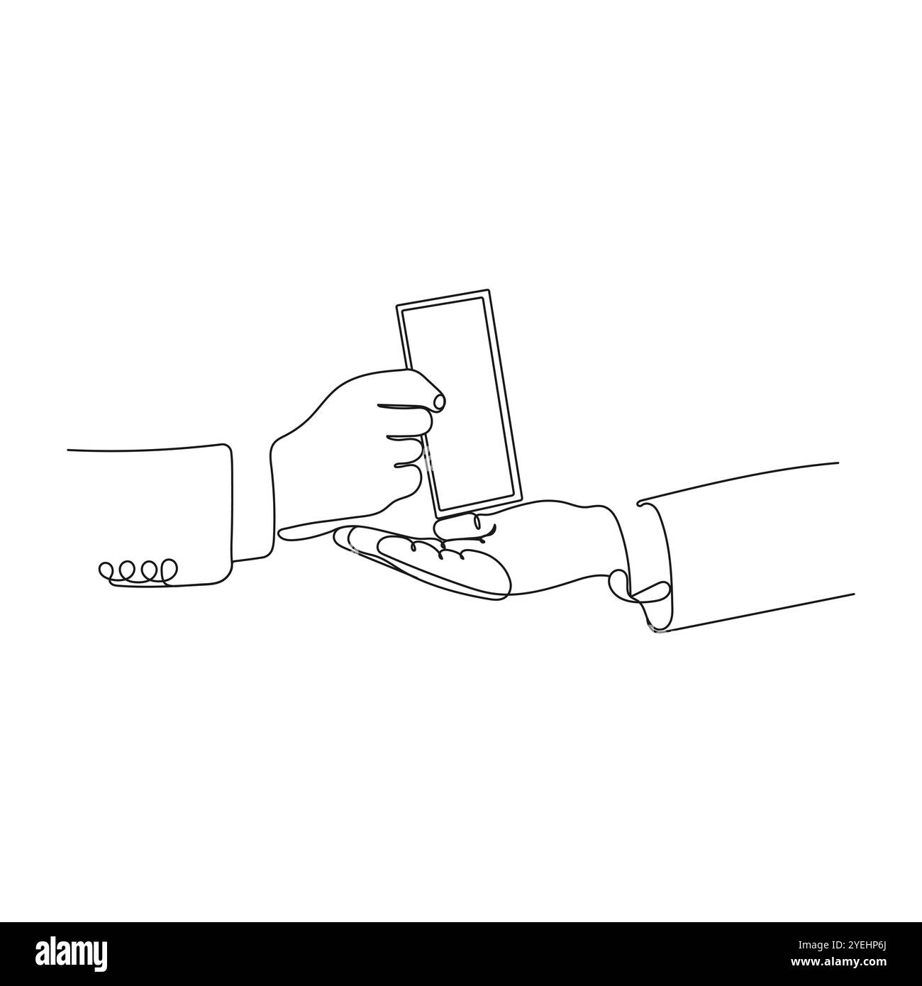 Hand giving money banknotes, business card. Pose and gesturing. One ...