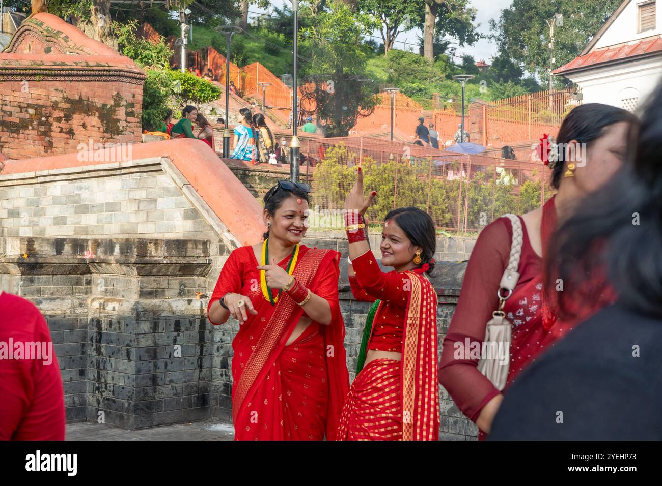 Kathmandu, Nepal - September 06, 2024 : Nepali Hindu Festival Teej ...
