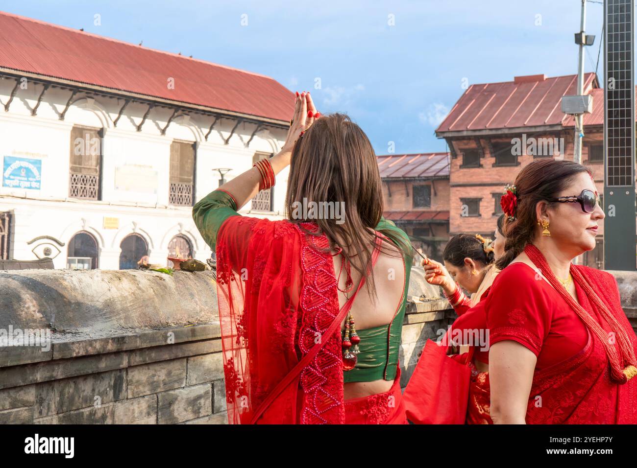 Kathmandu, Nepal - September 06, 2024 : Nepali Hindu Festival Teej ...