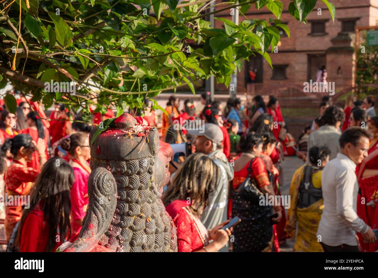 Kathmandu, Nepal - September 06, 2024 : Nepali Hindu Festival Teej ...