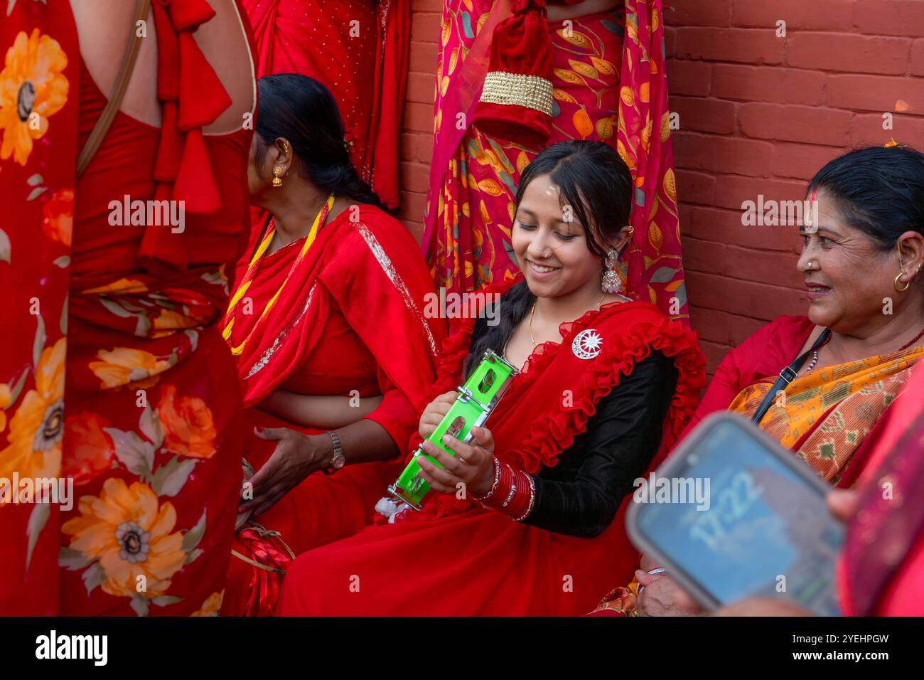Kathmandu, Nepal - September 06, 2024 : Nepali Hindu Festival Teej ...