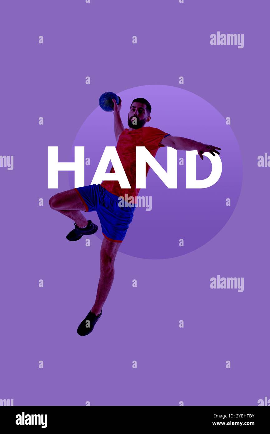 Handball advertisement hi-res stock photography and images - Alamy