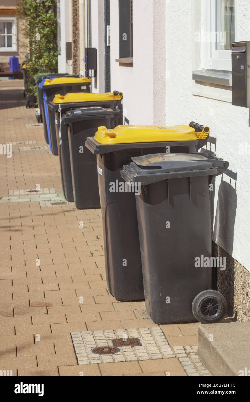 Various rubbish bins in hi-res stock photography and images - Alamy