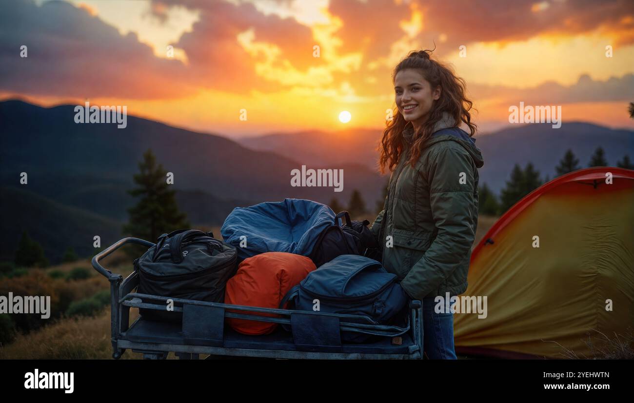 Enjoying beauty in nature hi-res stock photography and images - Alamy