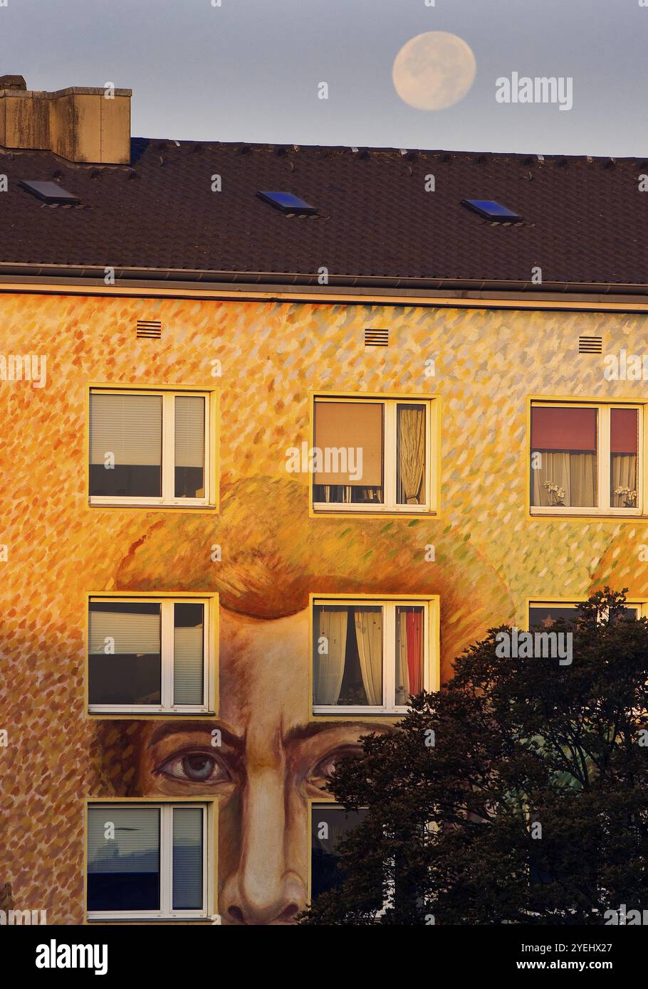 Night view wall murals hi-res stock photography and images - Alamy