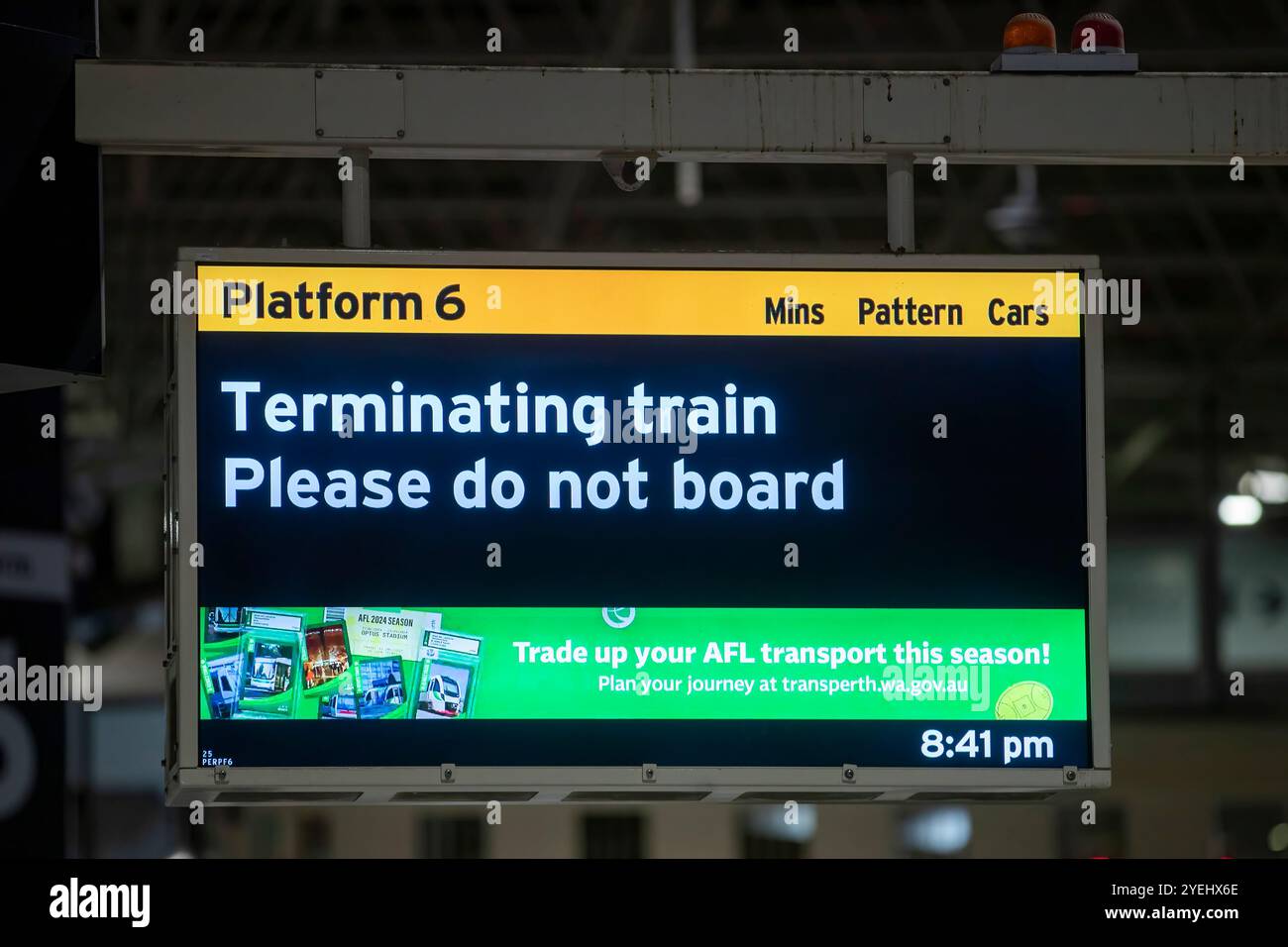 Terminating train hi-res stock photography and images - Alamy