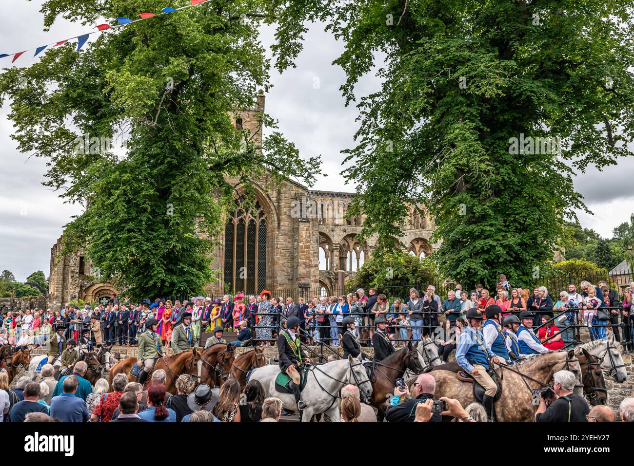 Jedburgh, Scottish Borders, Scotland, UK. 7th July 2023. Hundreds of ...