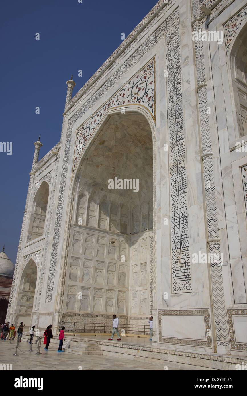 Taj Mahal & Agra Fort Stock Photo - Alamy
