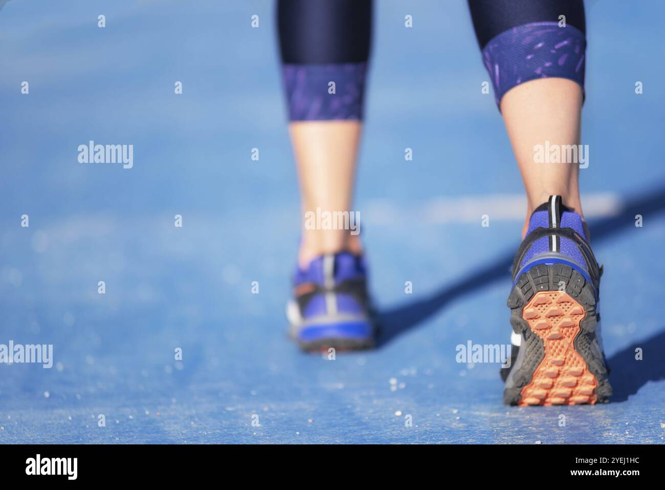 Closeup shot foot running on hi-res stock photography and images - Alamy