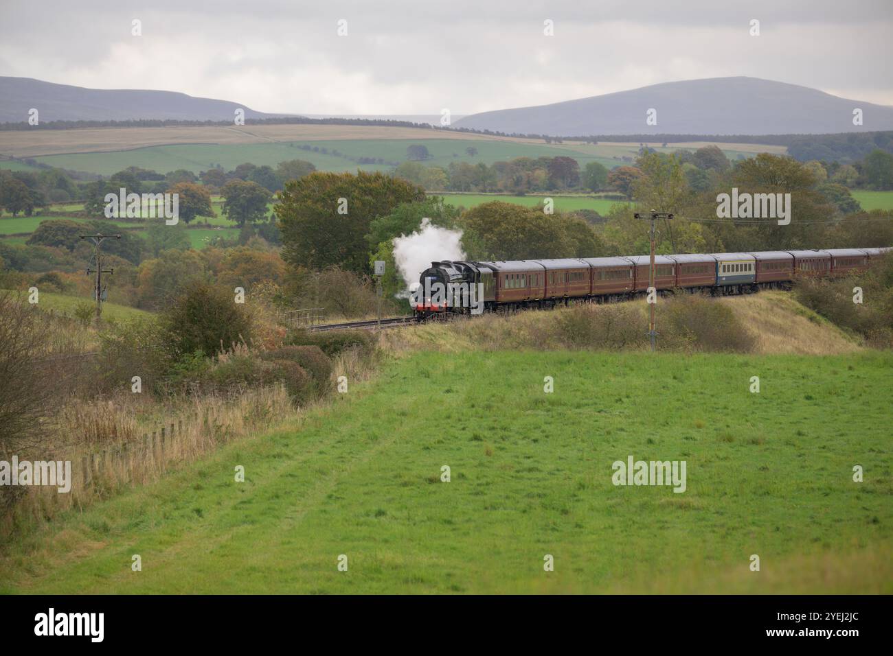 British Railways LMS Stanier Class Black 5 4-6-0 No.44871, hauling "The ...