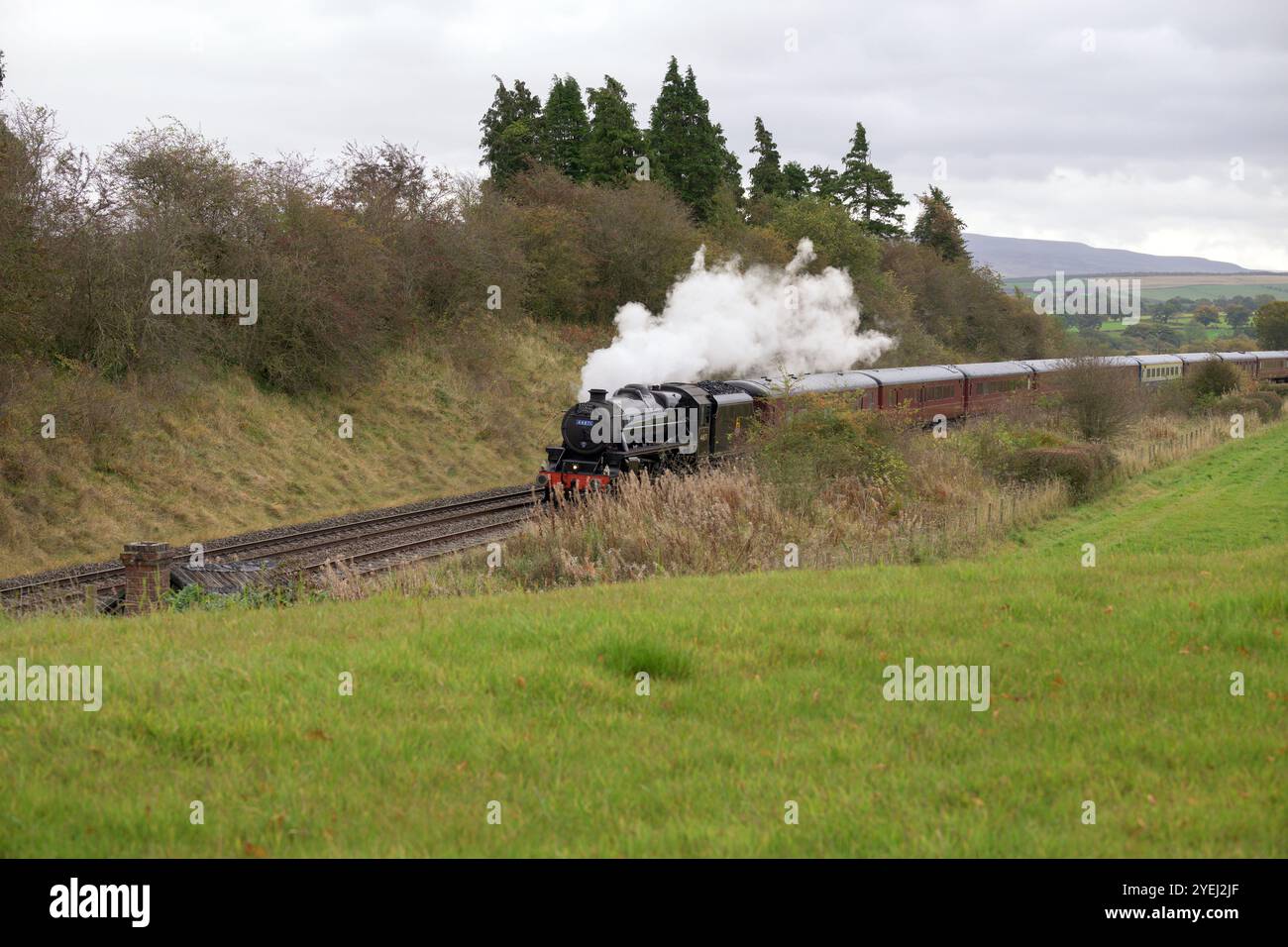 British Railways LMS Stanier Class Black 5 4-6-0 No.44871, hauling "The ...