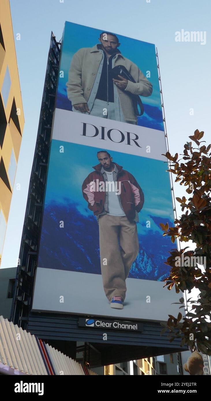 Los Angeles, California, USA 29th October 2024 Lewis Hamilton Dior ...