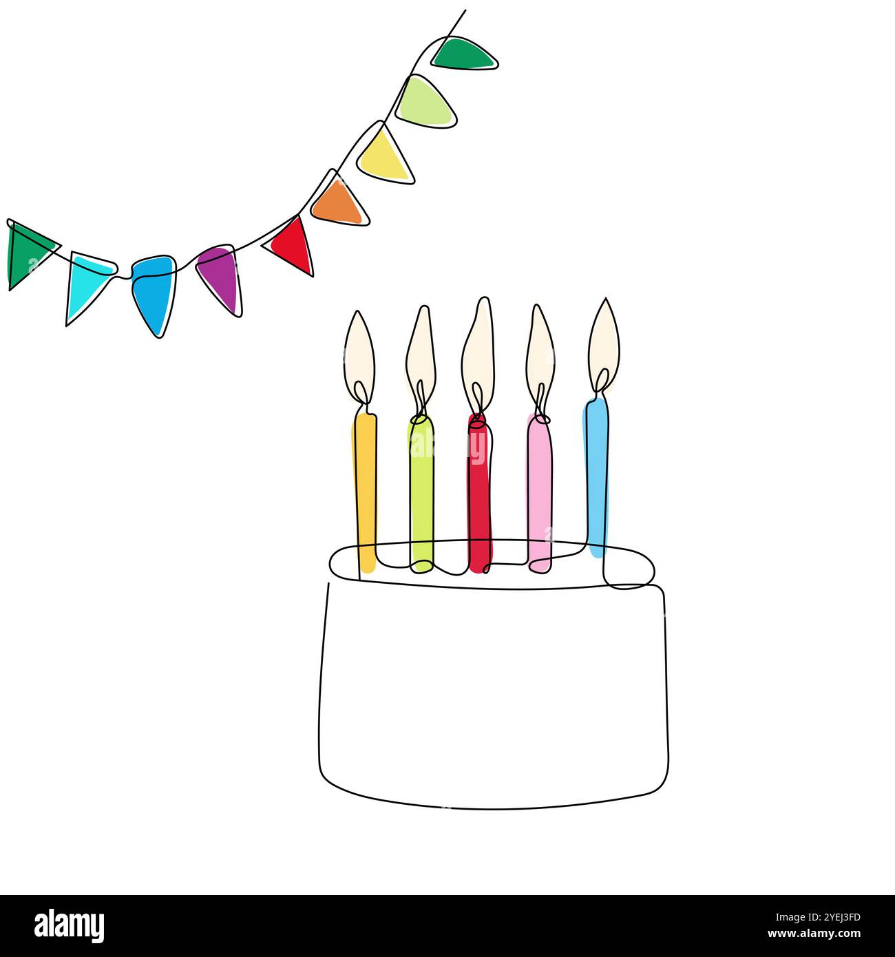 Greeting card tasty baked Cut Out Stock Images & Pictures - Alamy