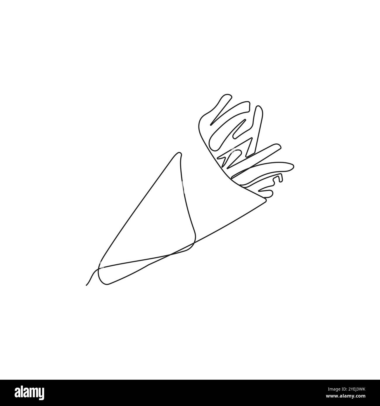 Fat food in paper Black and White Stock Photos & Images - Alamy