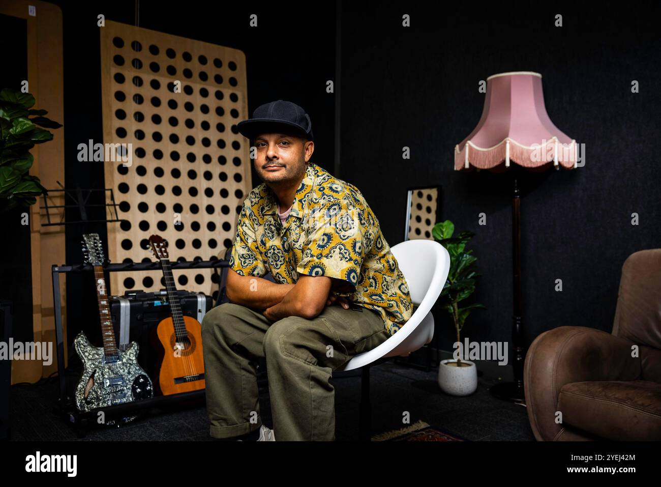 EDITORIAL USE ONLY CEO of Audio Active, Adam Joolia, one of the Arts ...