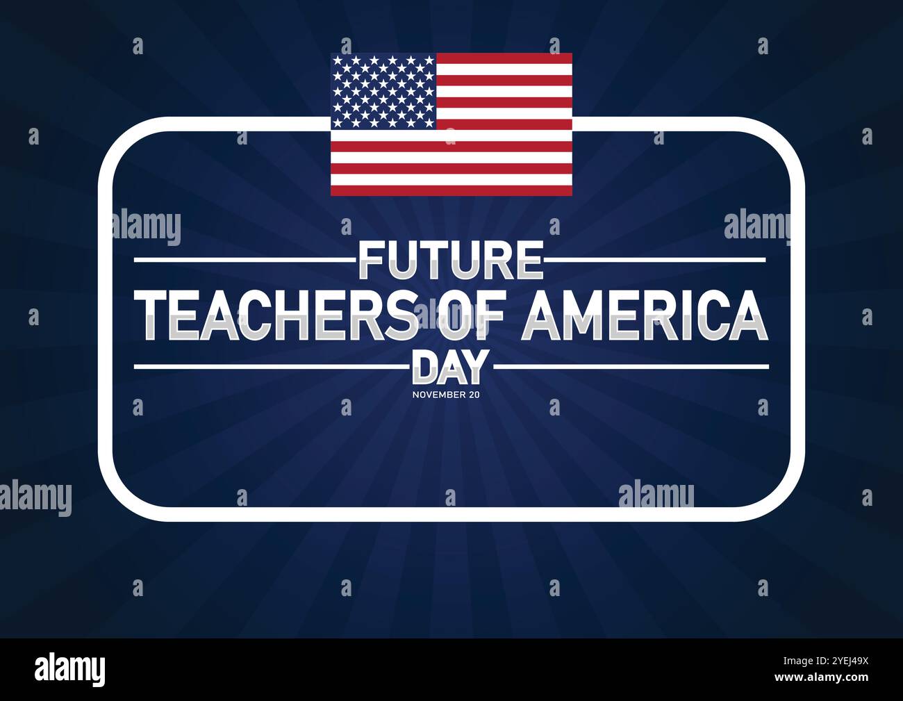 Future Teachers Of America Day wallpaper with shapes and typography ...