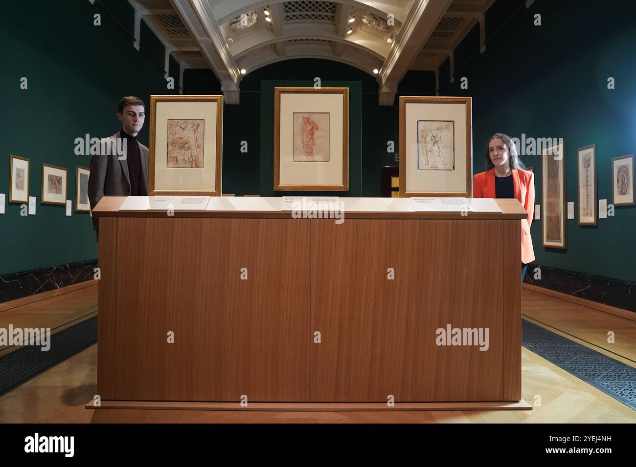 Michelangelo Buonarroti, Anatomical Studies, c.1520 (left), Circle of ...