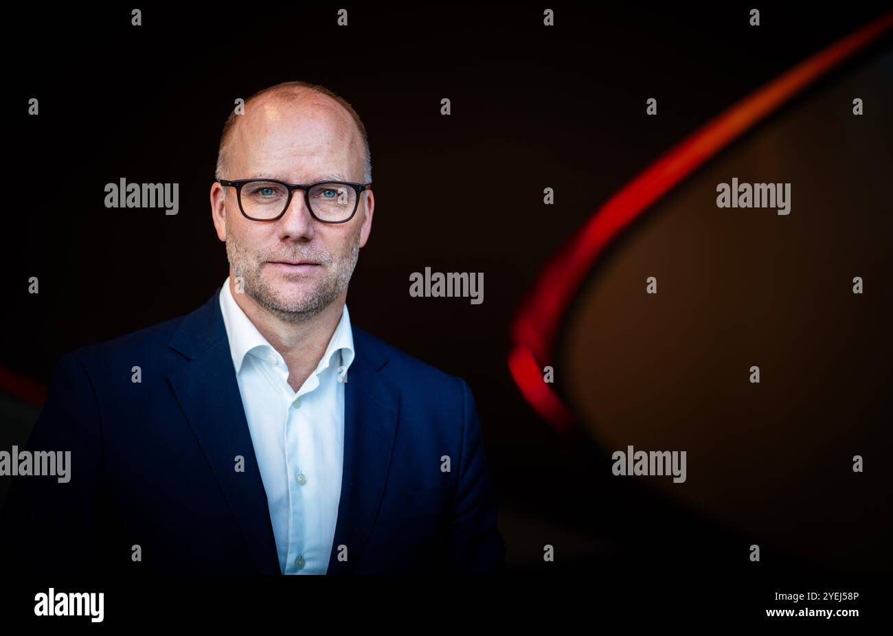 Oslo 20241031. CEO Kjetel Digre and CFO Idar Eikrem in Aker Solutions ...