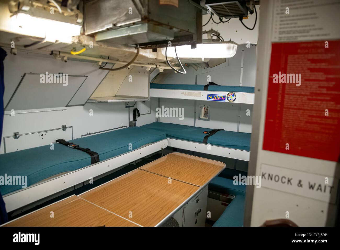 Submarine living quarters hi-res stock photography and images - Alamy