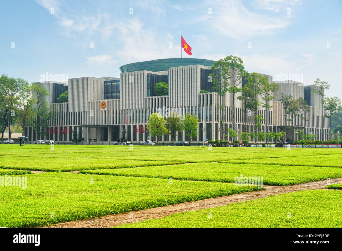 The National Assembly building in the Ba Dinh Square, Vietnam Stock Photo - Alamy