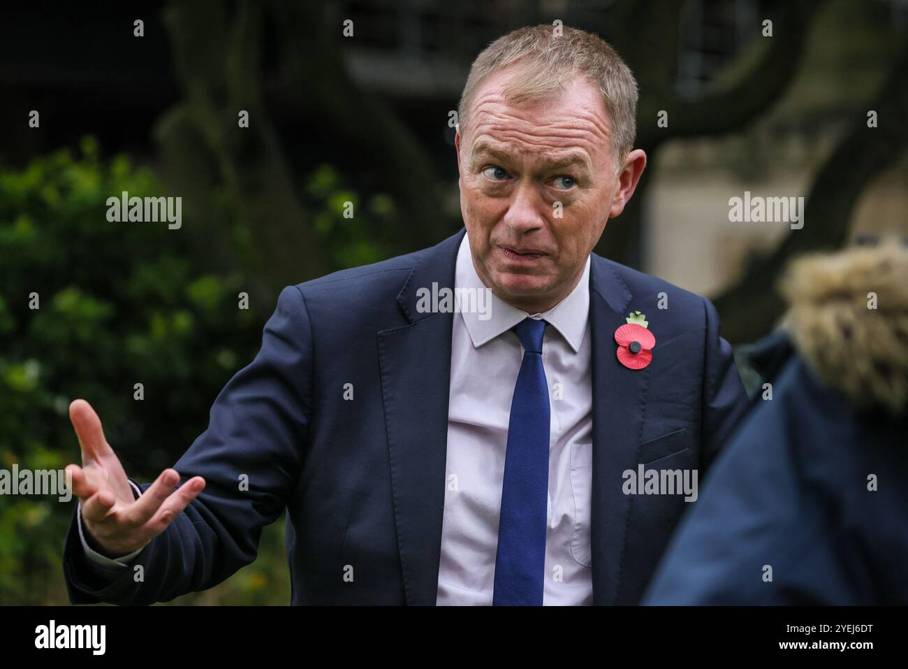 London, UK. 30th Oct, 2024. Tim Farron, MP, former Leader of the ...