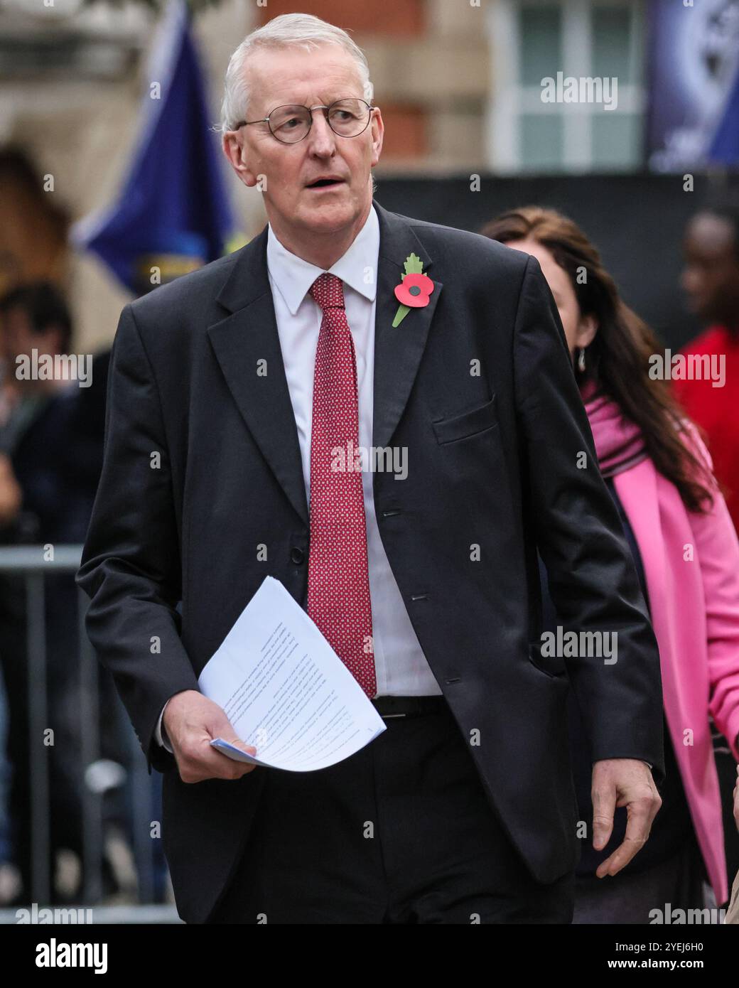 London, UK. 30th Oct, 2024. Hilary Benn, Northern Ireland Secretary, MP ...