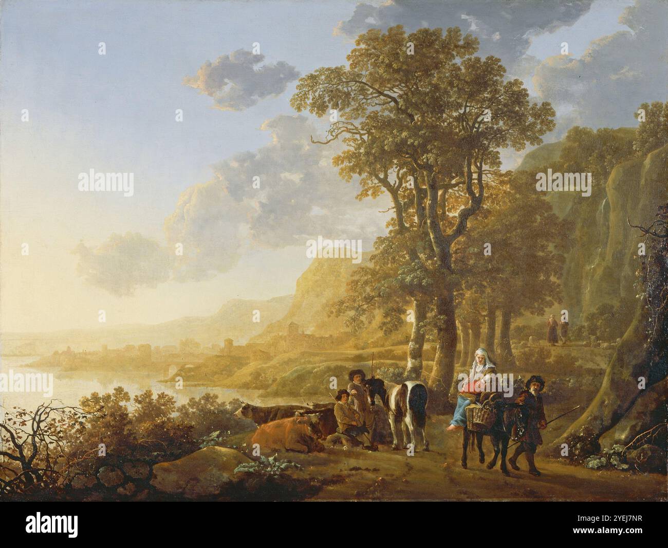 The Flight into Egypt Aelbert Cuyp (Northern Netherlands, 1620-1691 ...