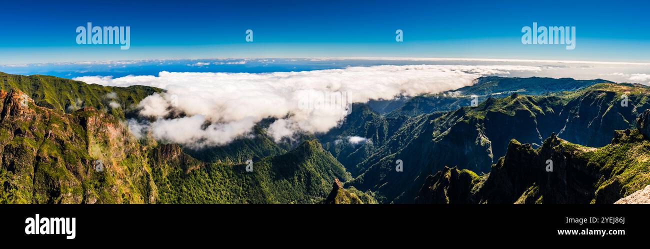 Pico do arieiro east view hi-res stock photography and images - Alamy