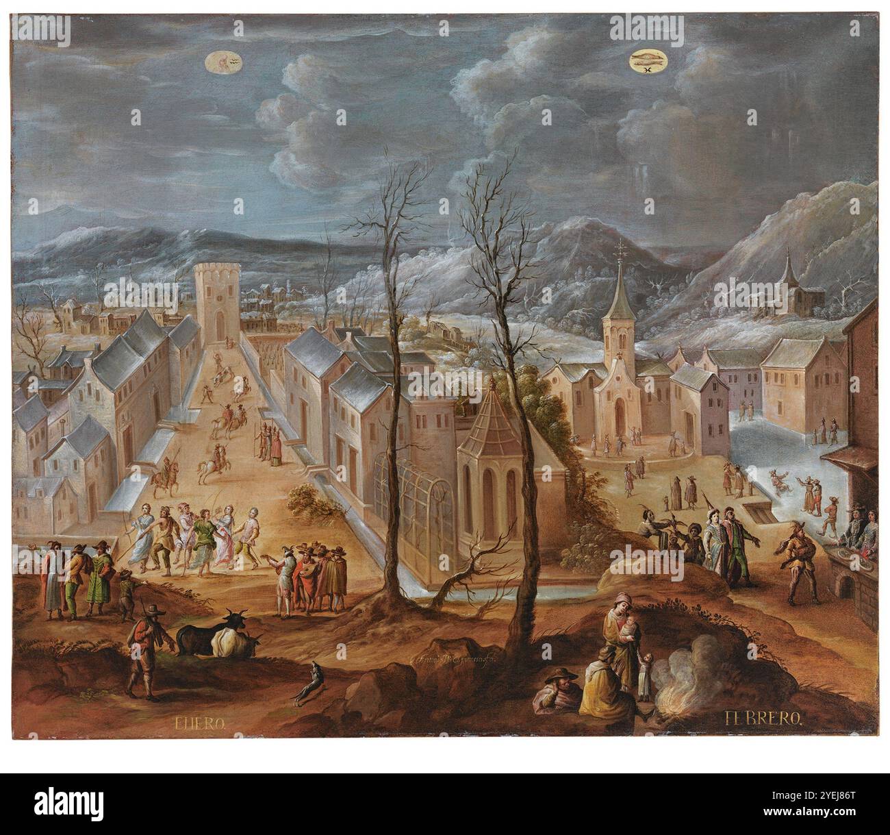 The Twelve Months of the Year, January–February (Los doce meses del año ...