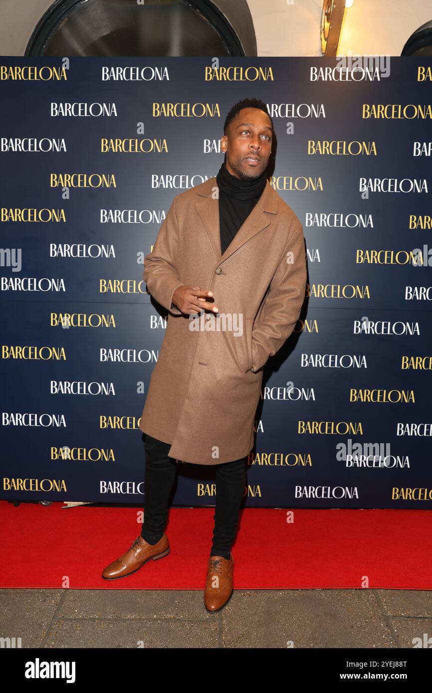 Lemar attends Gala Night opening of "Barcelona" at the Duke Of York’s ...