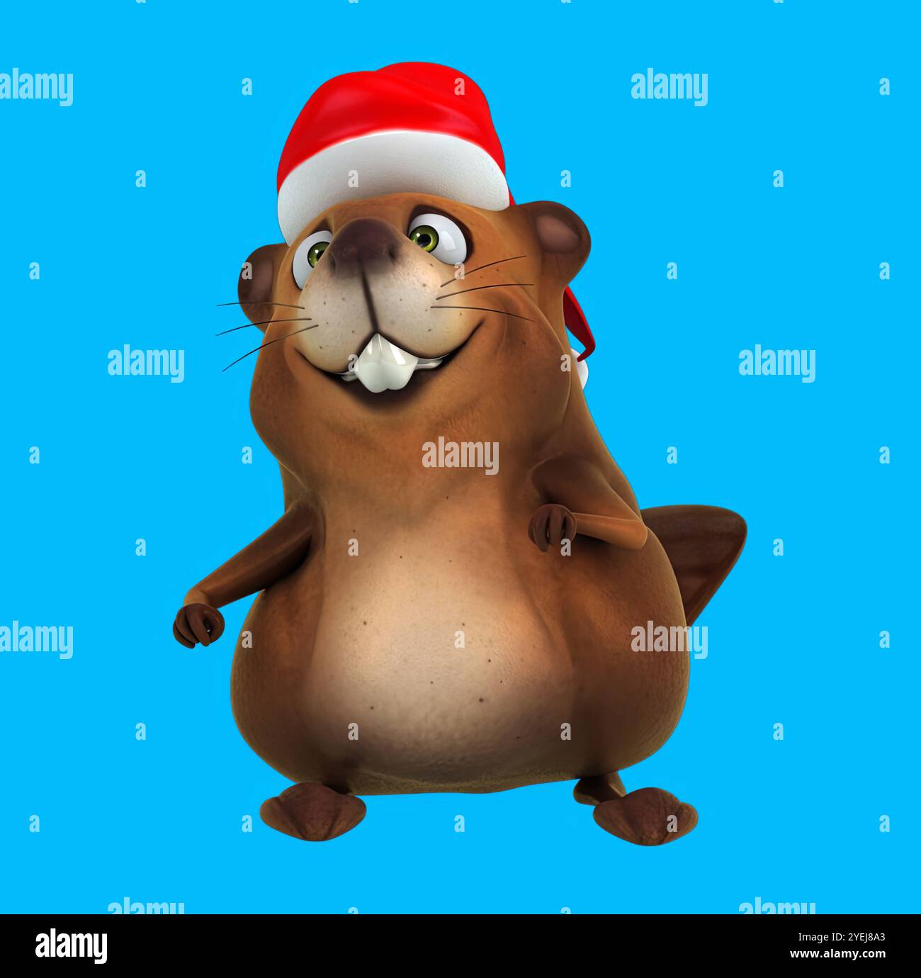Cartoon beaver 3d hi-res stock photography and images - Alamy