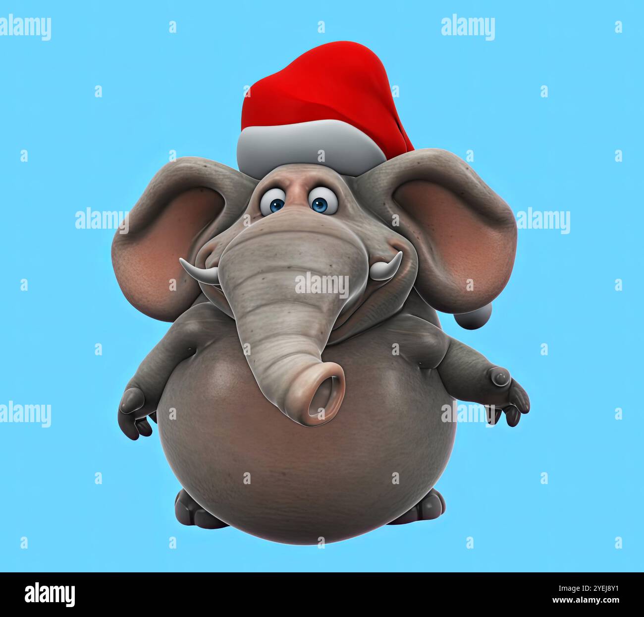 Fun Elephant talking Stock Photo - Alamy