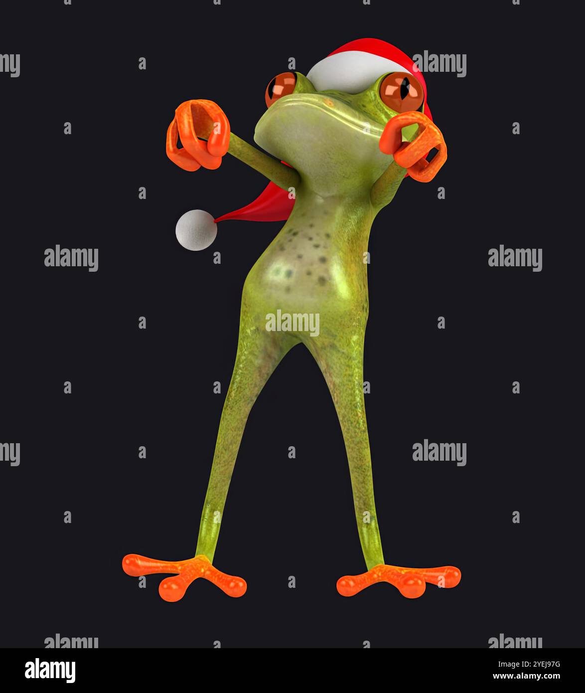 3d frog dance hi-res stock photography and images - Alamy