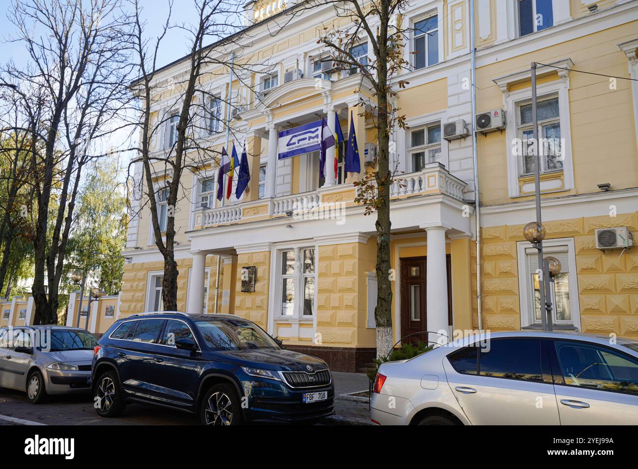 Chisinau, Moldova. October 25, 2024. view of the Moldovan Railways ...