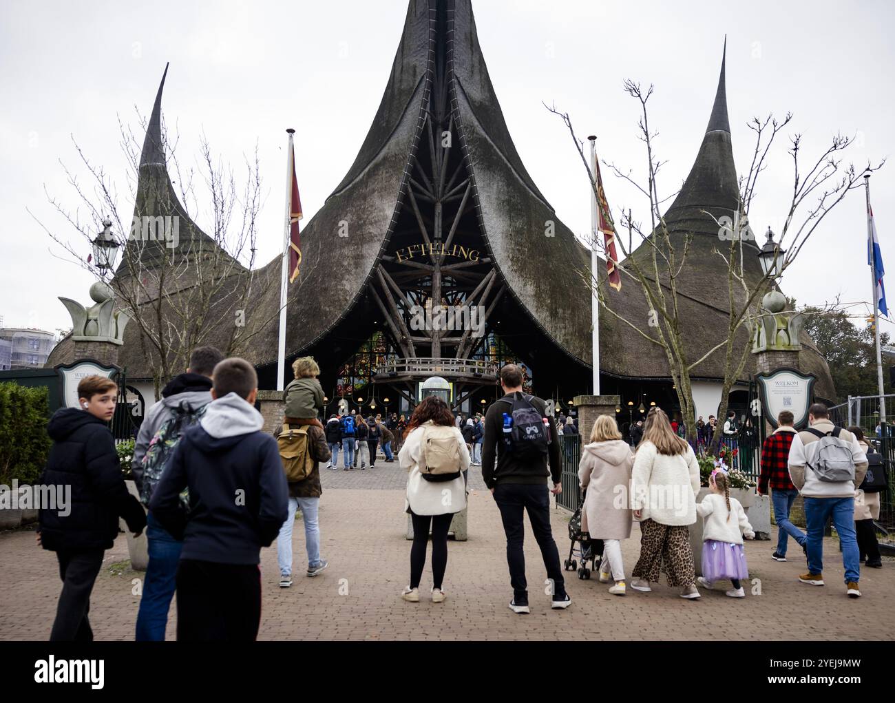KAATSHEUVEL - Exterior of the Efteling. A new attraction opened in the ...