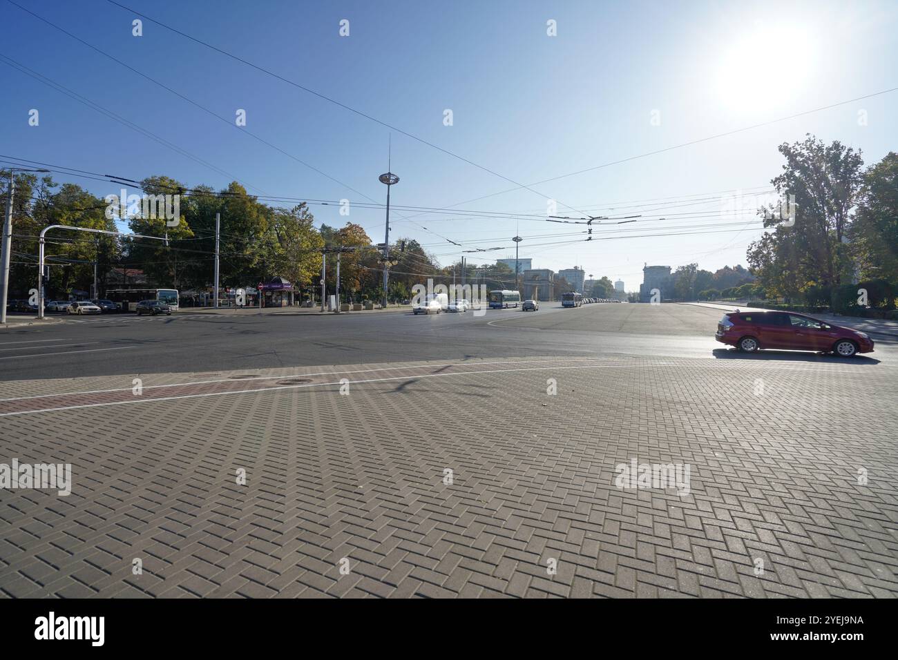 Chisinau, Moldova. October 25, 2024. panoramic view of the Great ...