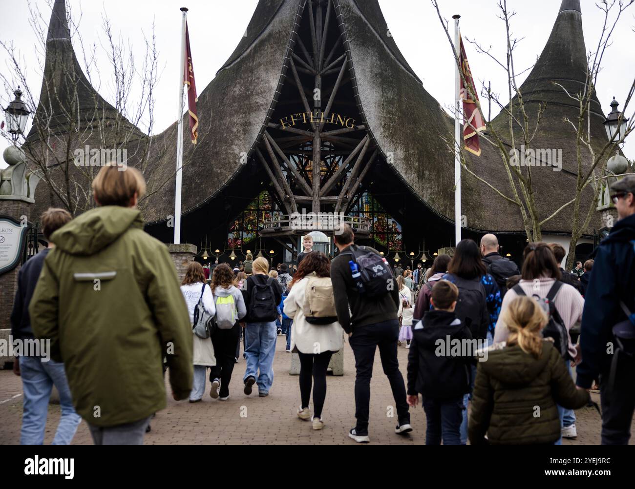 KAATSHEUVEL - Exterior of the Efteling. A new attraction opened in the ...