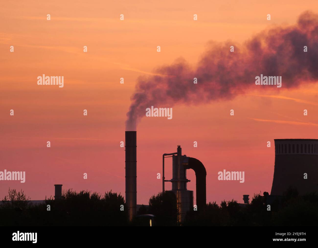 Exhaust fumes from steel hi-res stock photography and images - Alamy