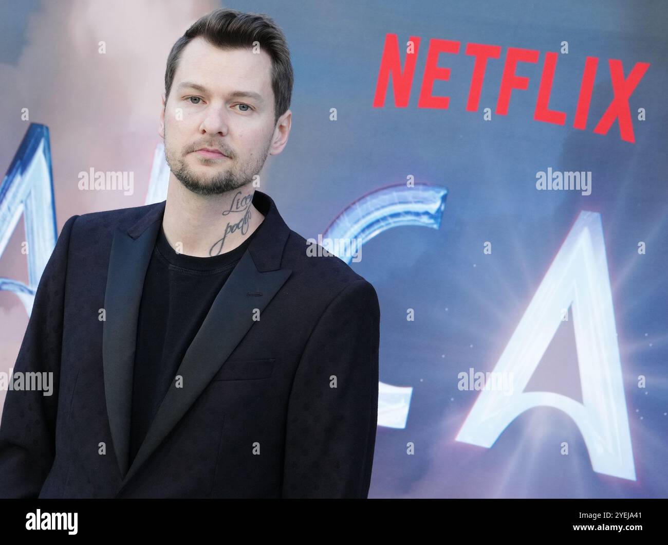 Los Angeles, USA. 30th Oct, 2024. Christian Linke arrives at the ARCANE ...